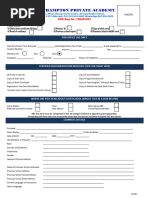 Form Dbe 123a | PDF