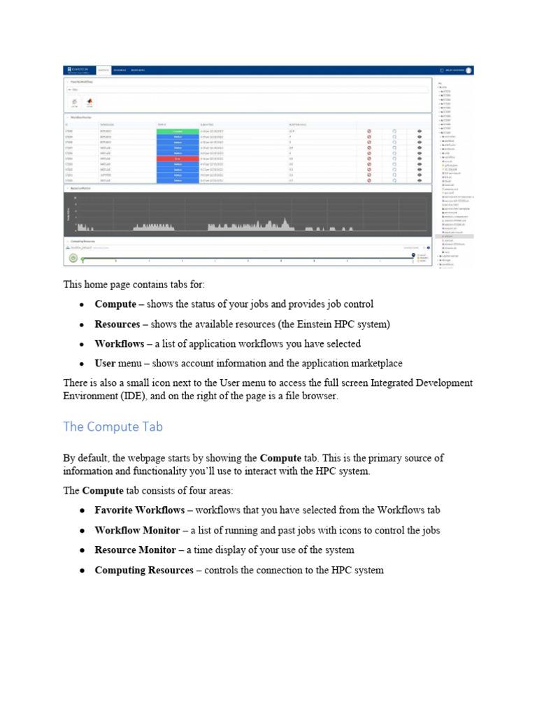 Introduction To Einstein HPC Portal-V3 | PDF | Computers