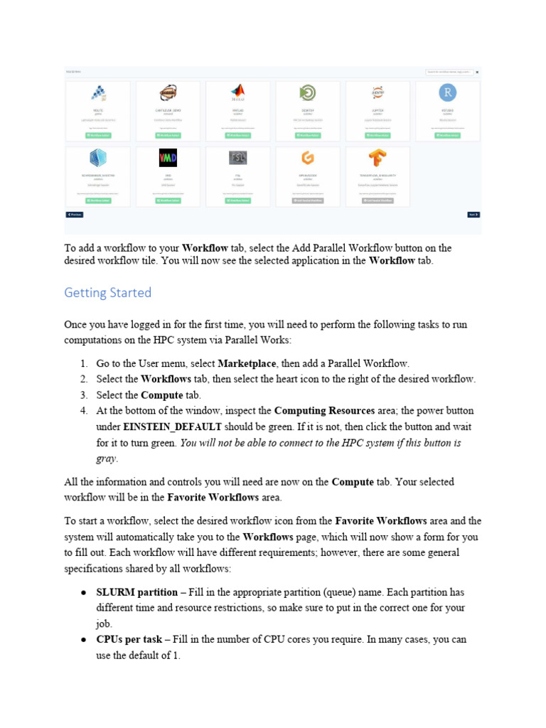 HPC Workflow Setup Guide | PDF | Directory (Computing) | Computer File