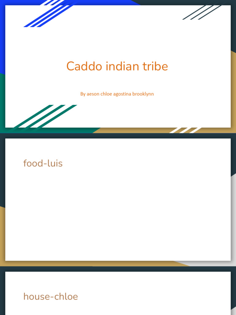 Caddo Indian Tribe | PDF