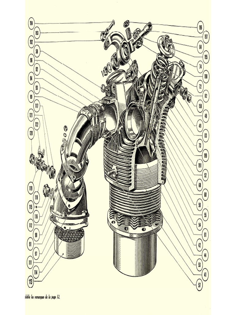 Gnome-Rhone 14M Planche IV-IIc | PDF
