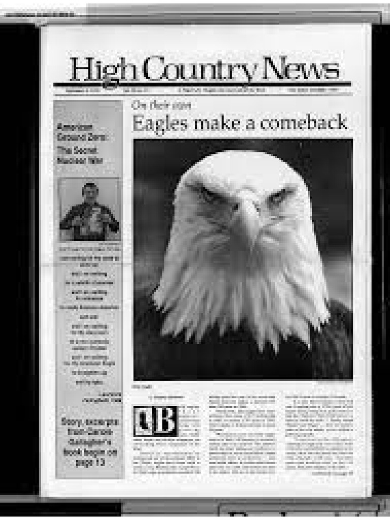 Bold Eagle - High Country News | PDF