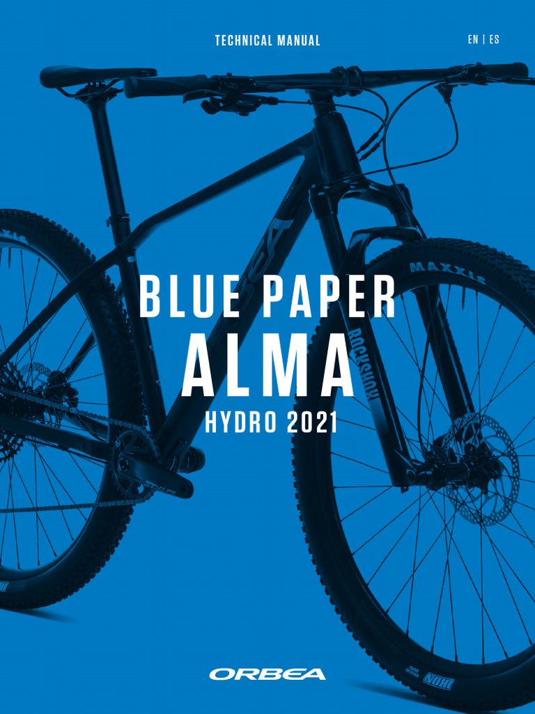 Blue Paper Orbea Alma h50 2021 | PDF | Bearing (Mechanical) | Tire