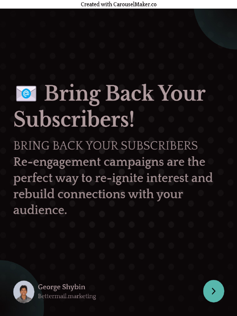 LinkedIn Carousel | PDF