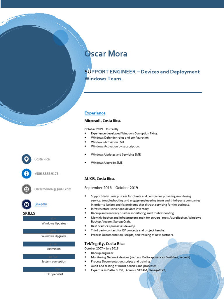 OMora_RV | PDF | Server (Computing) | Computing