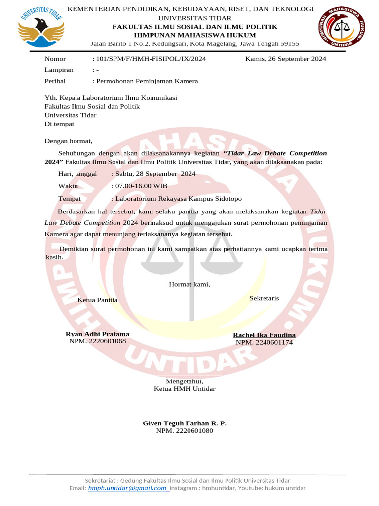 100 - SPM - Peminjaman - Tiang Dan Tatakan Bendera - Debat | PDF | Ilmu ...