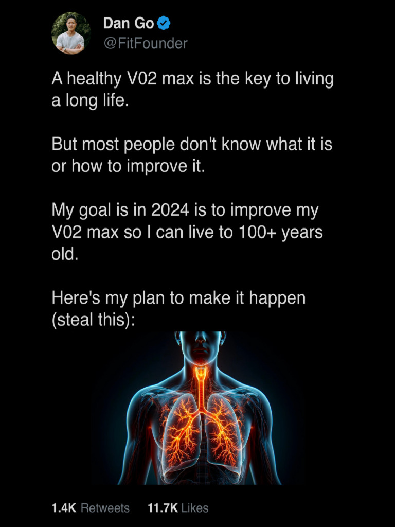 A Healthy V02 Max Is The Key To Living A Long Life 1704383359 | PDF