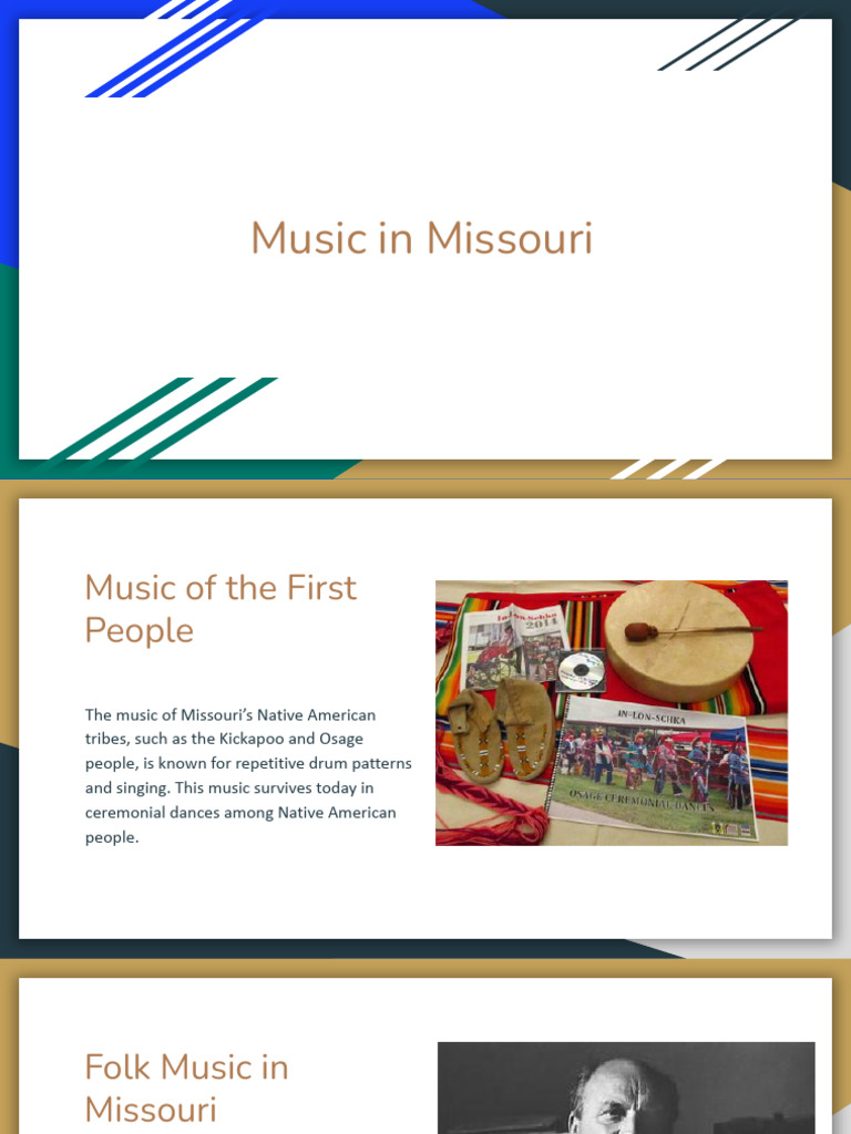 Music in Missouri | PDF | Songs | Missouri