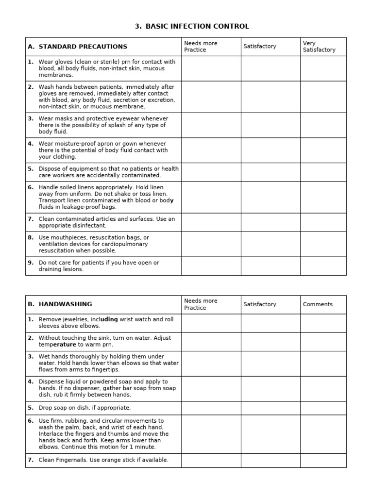 Basic Infection Control | PDF | Hand Washing | Hand