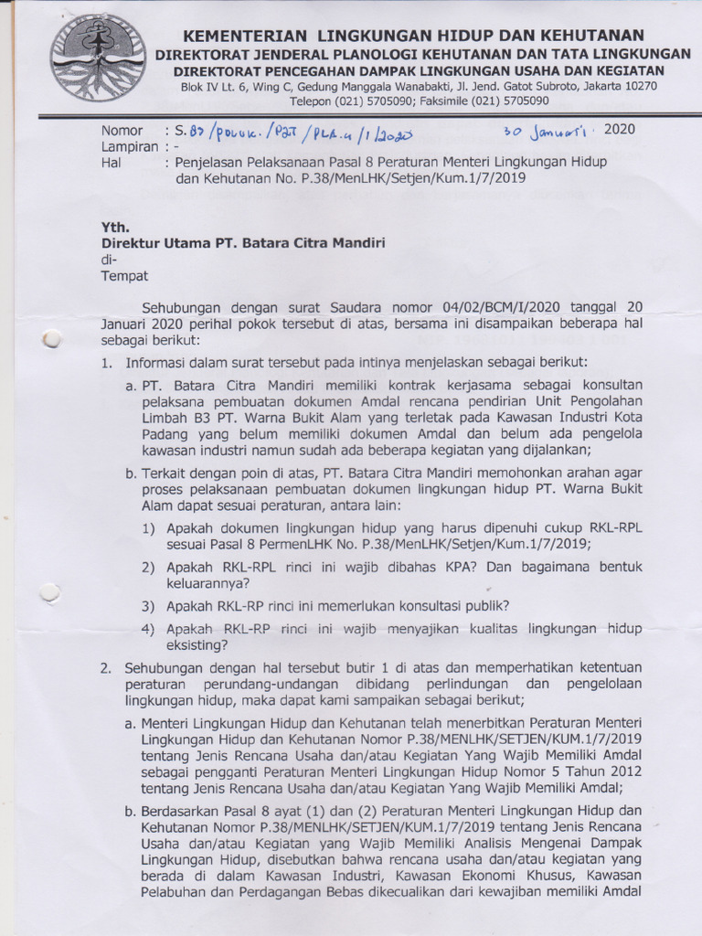 Dokumen Lingkungan | PDF