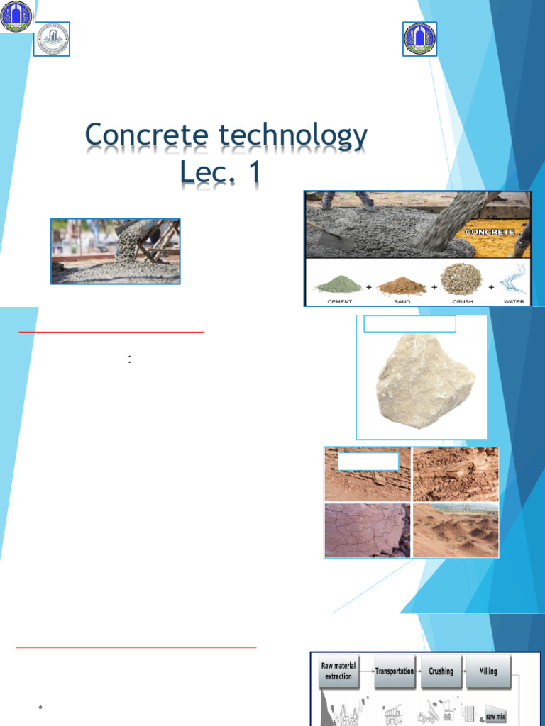 Lectures - Concrete Technology | PDF | Cement | Concrete