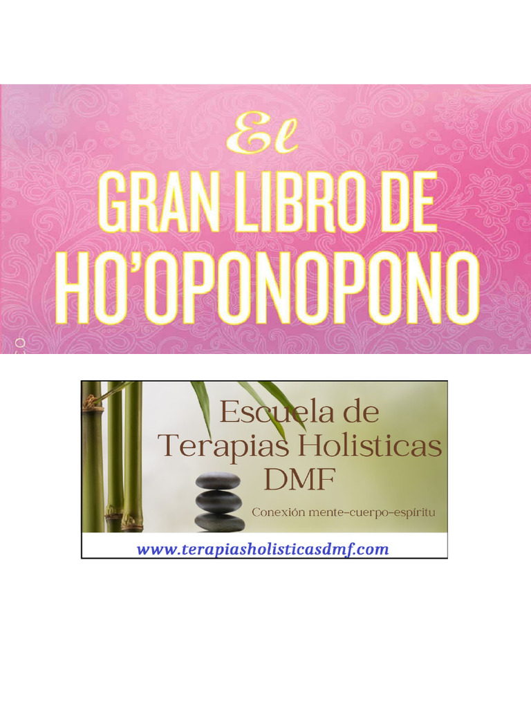 El Gran Libro de Ho Oponopono PDF | PDF | Amor | Perdón