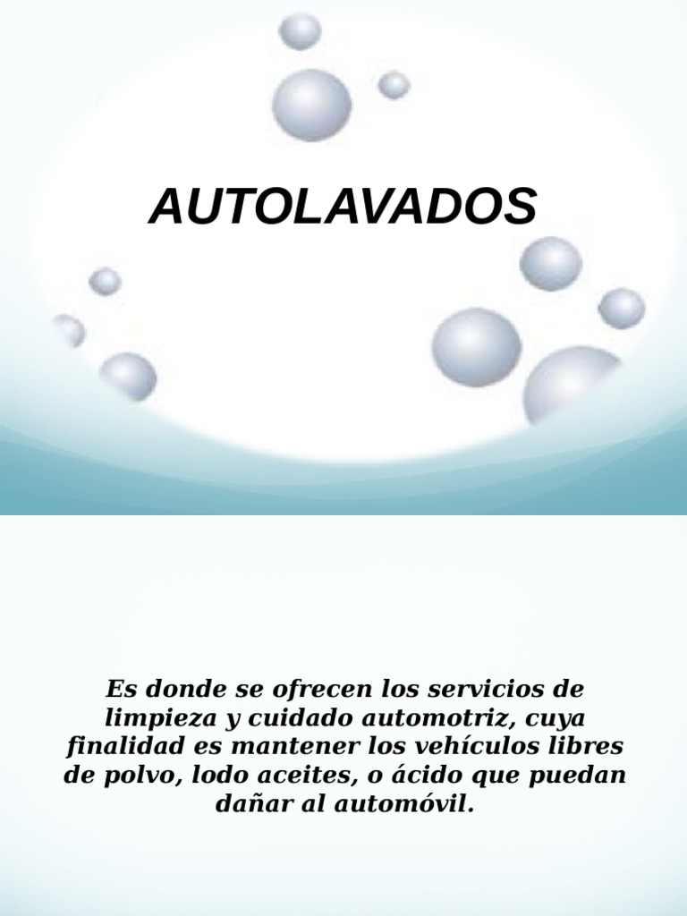 Guía para Iniciar un Autolavado | PDF | Precios | Marketing