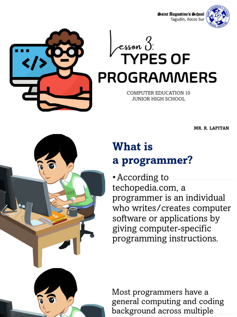 Grade 10 - Lesson 3 | PDF | Programmer | Linux