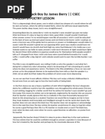 No Problem - Benjamin Zephaniah | PDF | Racism | Discrimination & Race ...