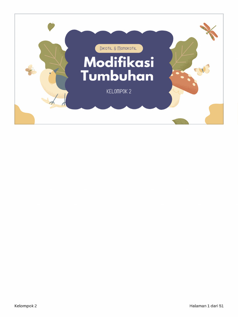 Biologi Modifikasi Tanaman Kel 2 | PDF