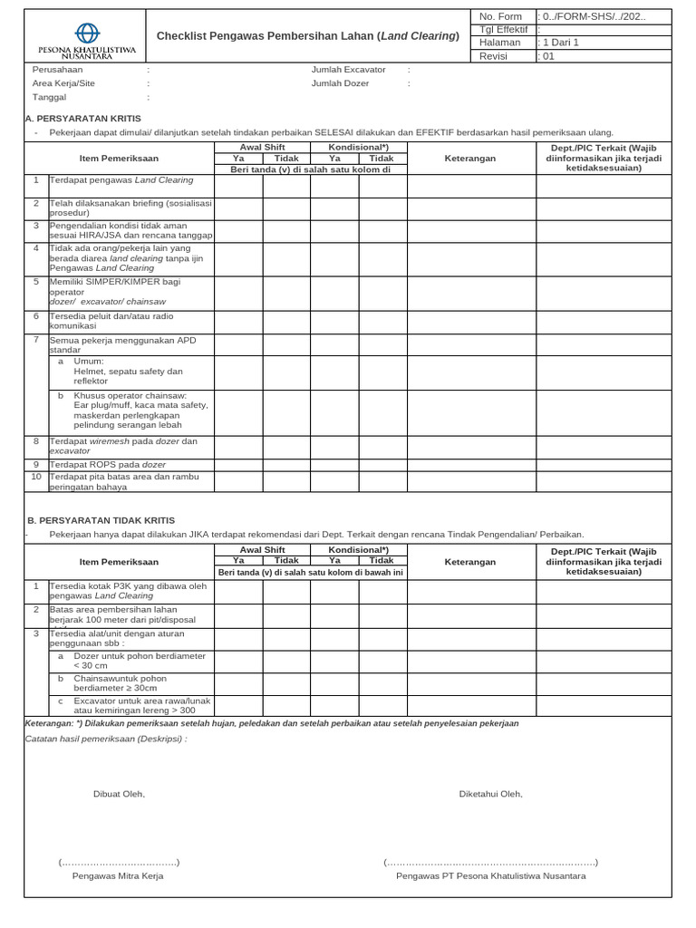 Formulir Checklist LC (Best) | PDF