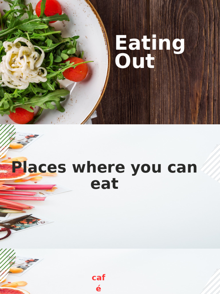 Exploring Eating Out Options | PDF | Cooking, Food & Wine
