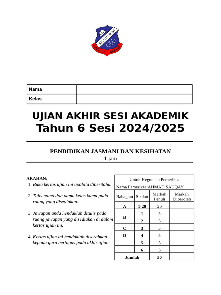 Muka Depan Terbaru | PDF