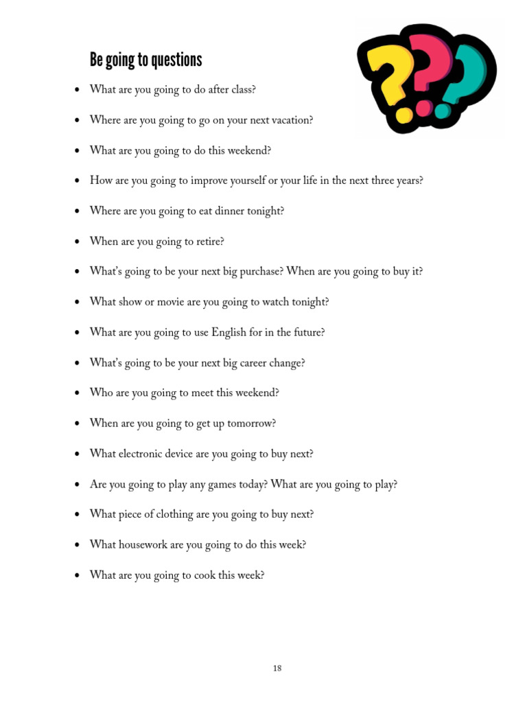 Going To Questions | PDF | Sports & Recreation