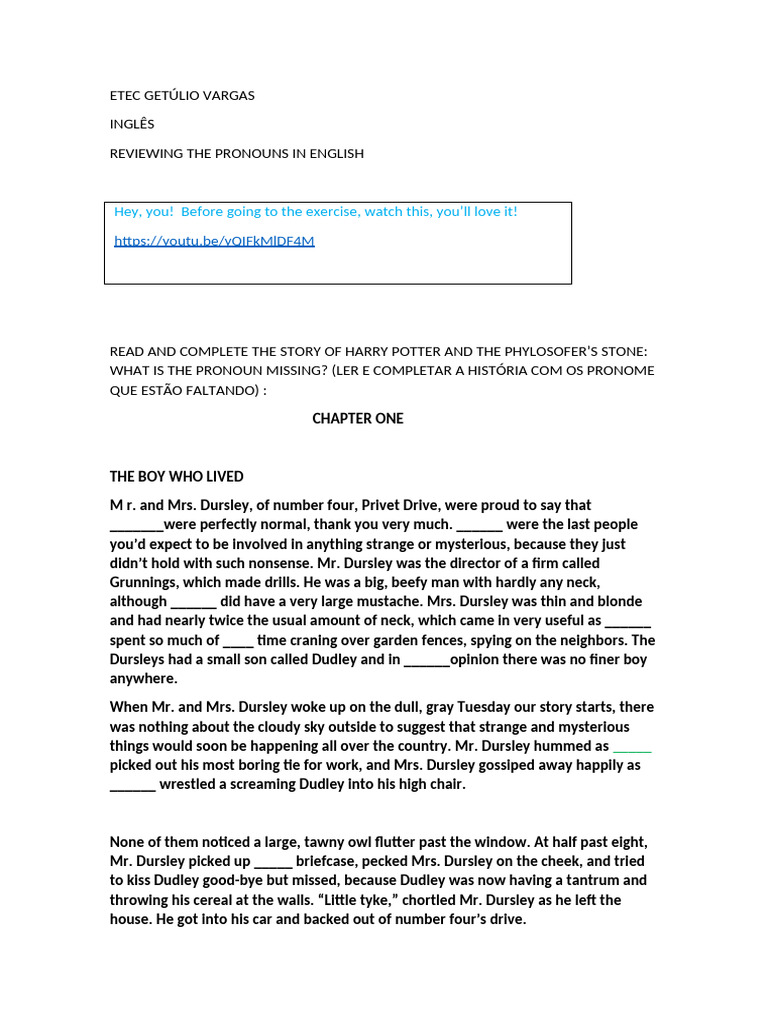 Activity The Boy Who Lived Reviewed-1 | PDF | Criminology | Deviance ...