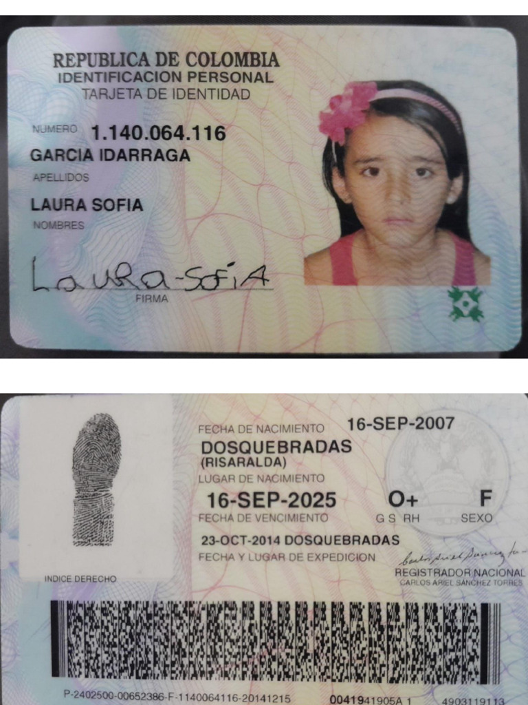 Cédula Laura UTP | PDF