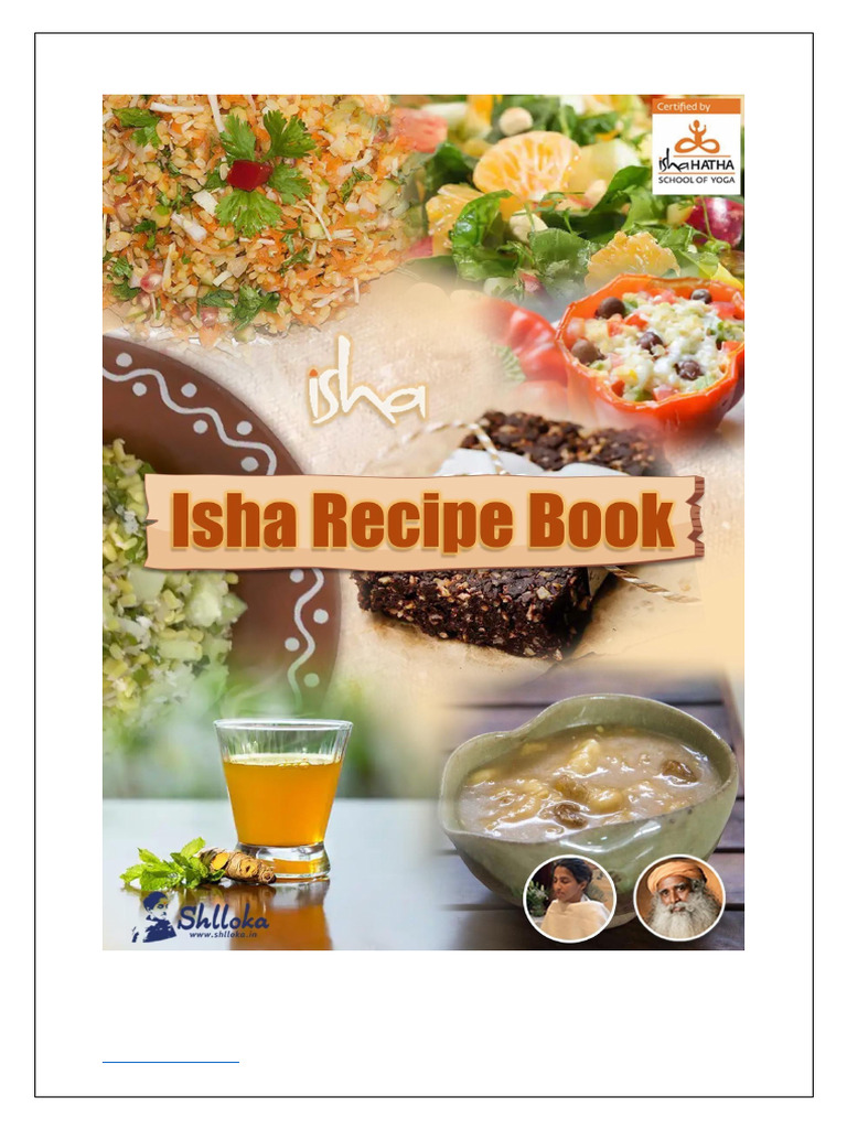 Isha Recipes-edited | PDF | Salad | Peanuts