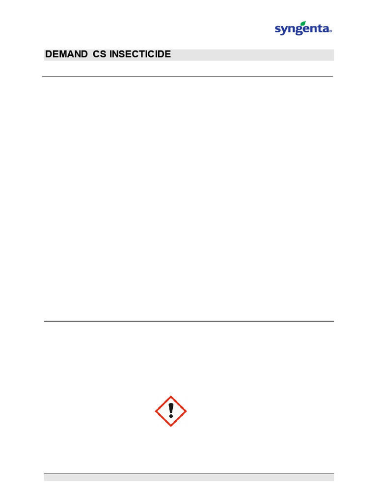 Demand Plus Archer SDS 4-4-23 | PDF | Dangerous Goods | Toxicity