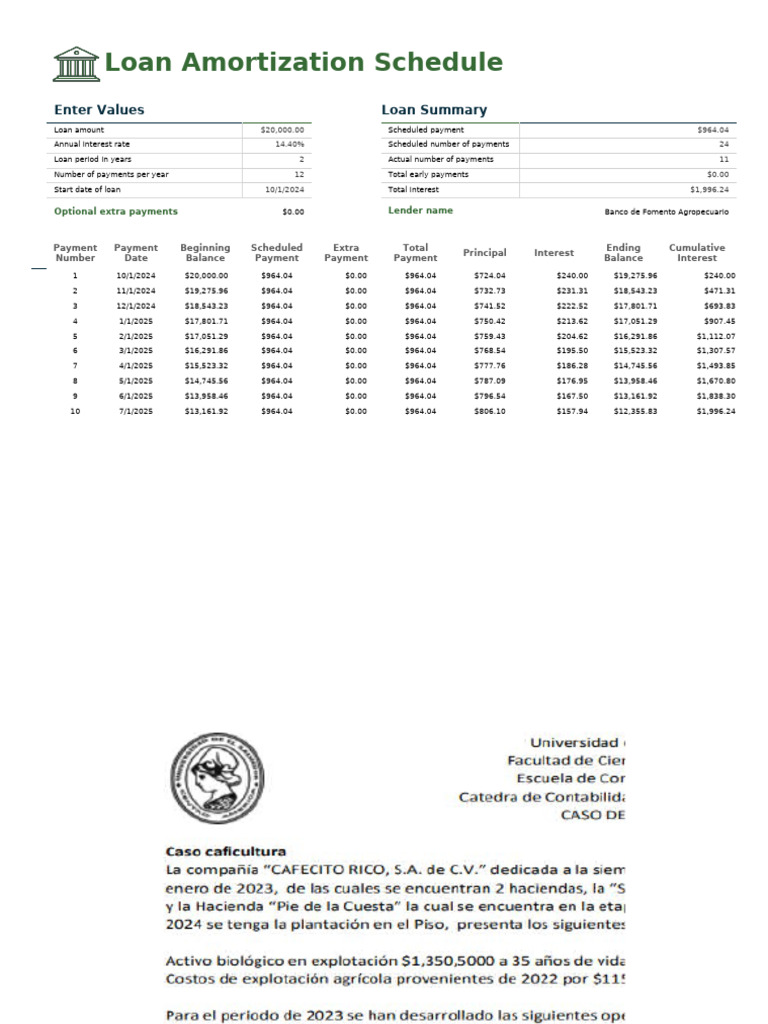 Caso Cafetales Avance Asesoria 10212024 | PDF | Pensión | Impuesto ...