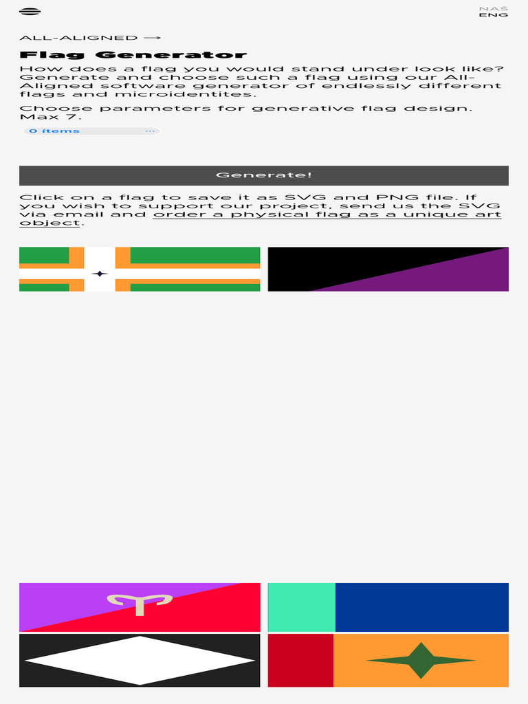 All-Aligned Flag Generator | PDF | Computers