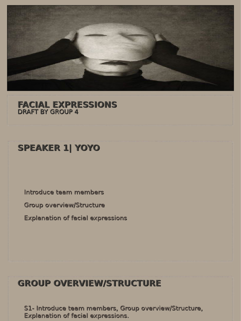 Facial Expressions | PDF
