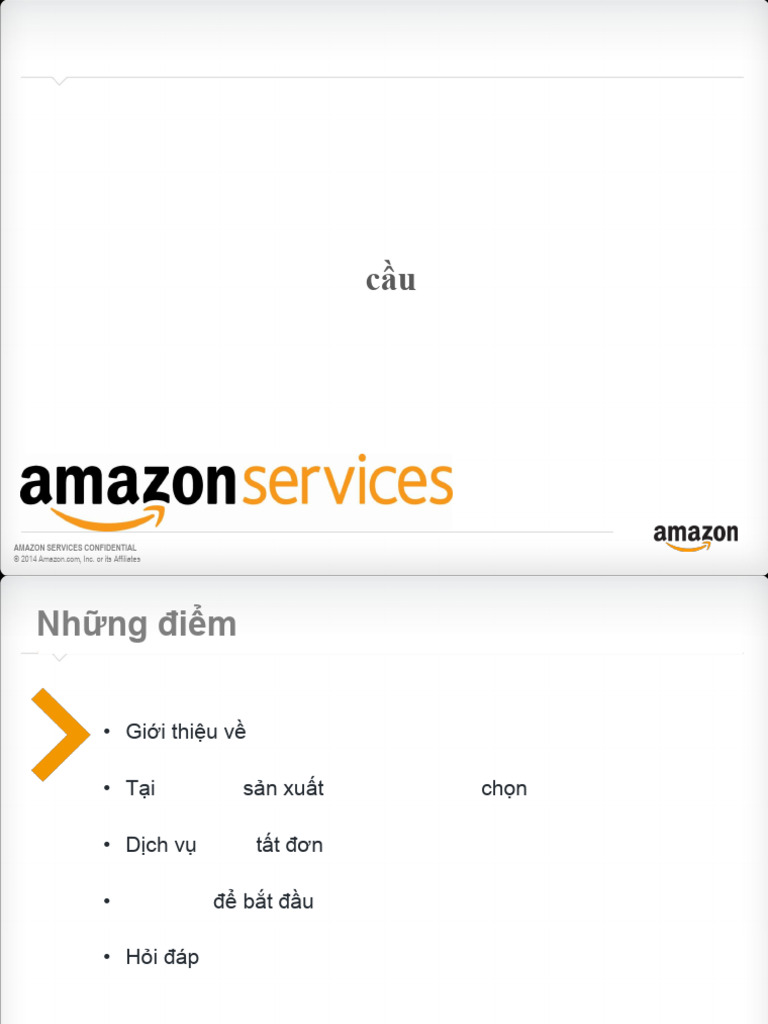 Amazon-presentation-Hoang Vinh | PDF