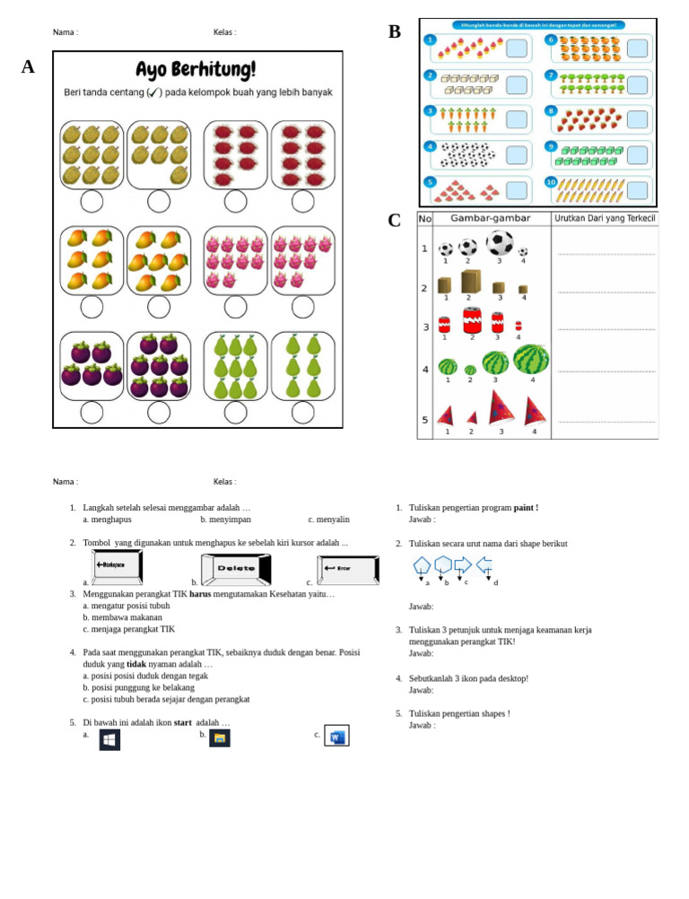 Soal BK Kelas 2 | PDF