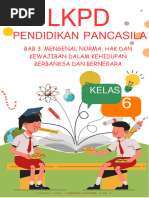 Modul Ajar Pendidikan Pancasila Kelas 6 Mengenal Norma, Hak, Dan Kewajiban | PDF