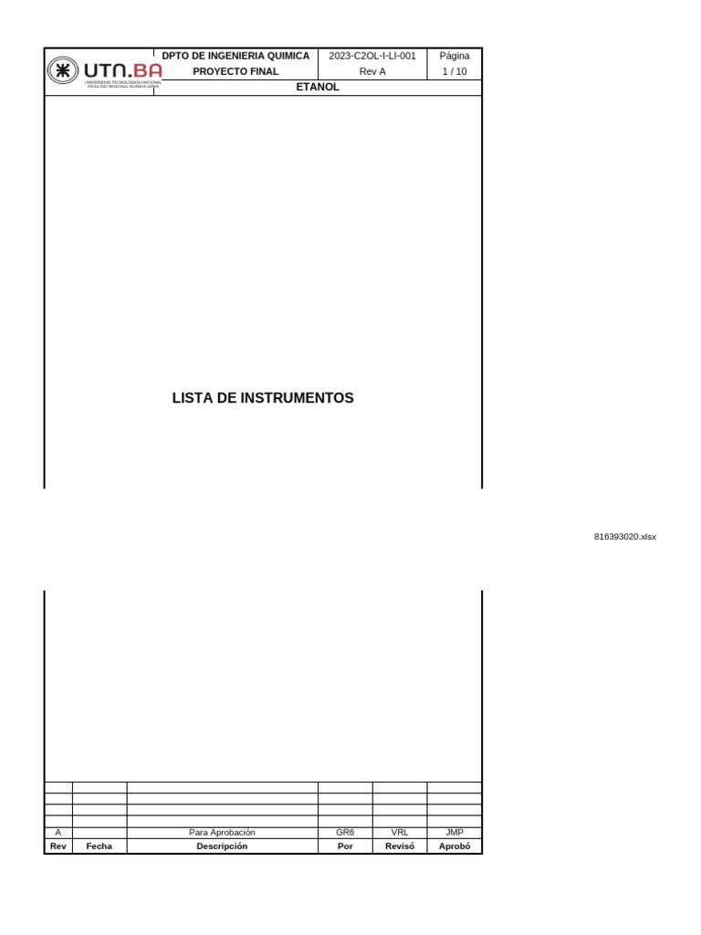 (Lista Instrumentos) 14-11 | PDF | Propiedades termodinámicas. | Física ...