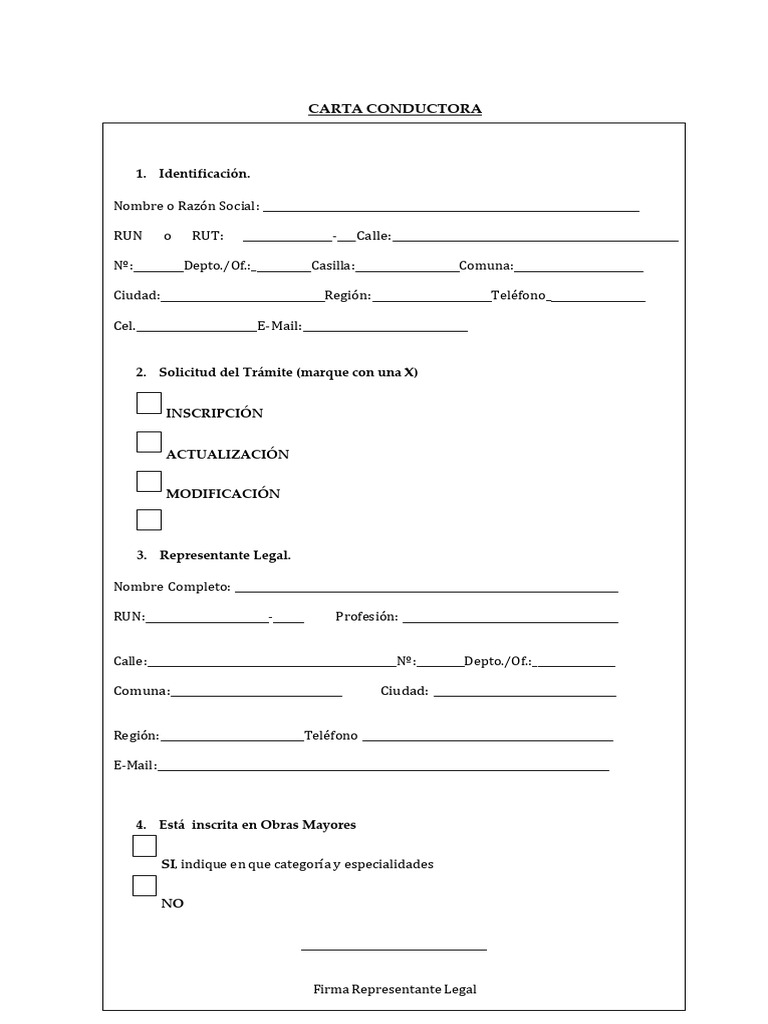 1 Carta Conductora | PDF