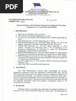 NHQ-PNP General Orders No. DPL-18-03 PRO 9 | PDF