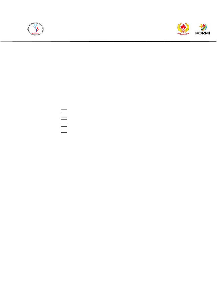 Form Data Atlet | PDF