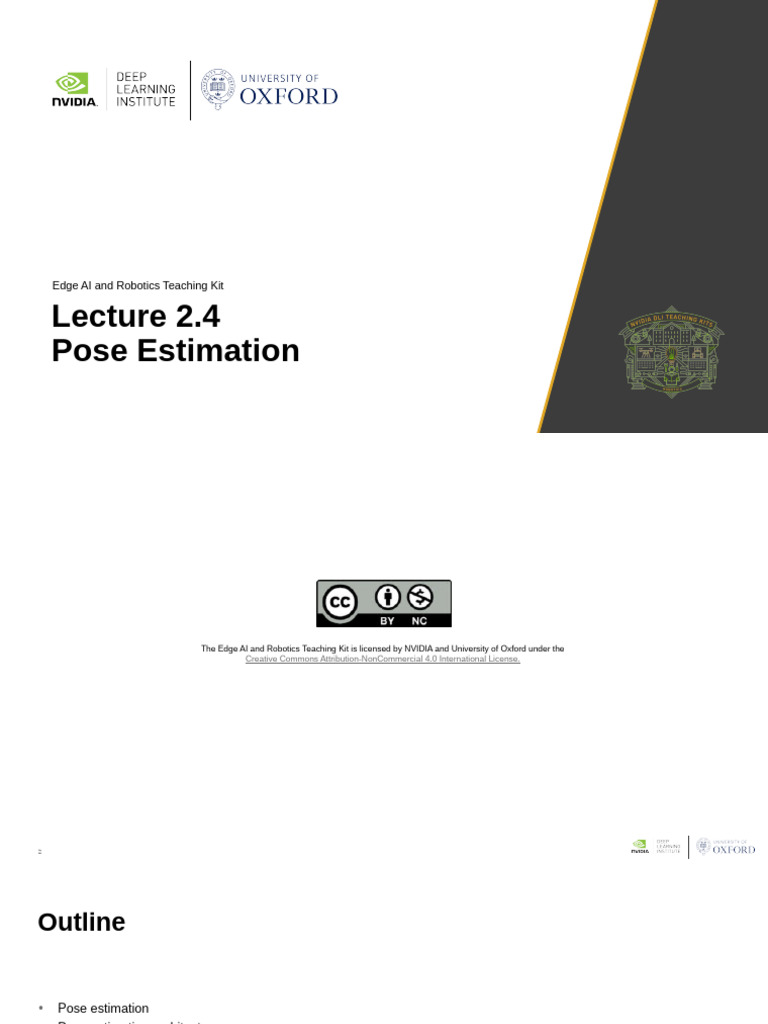 Lecture Pose-Estimation | PDF
