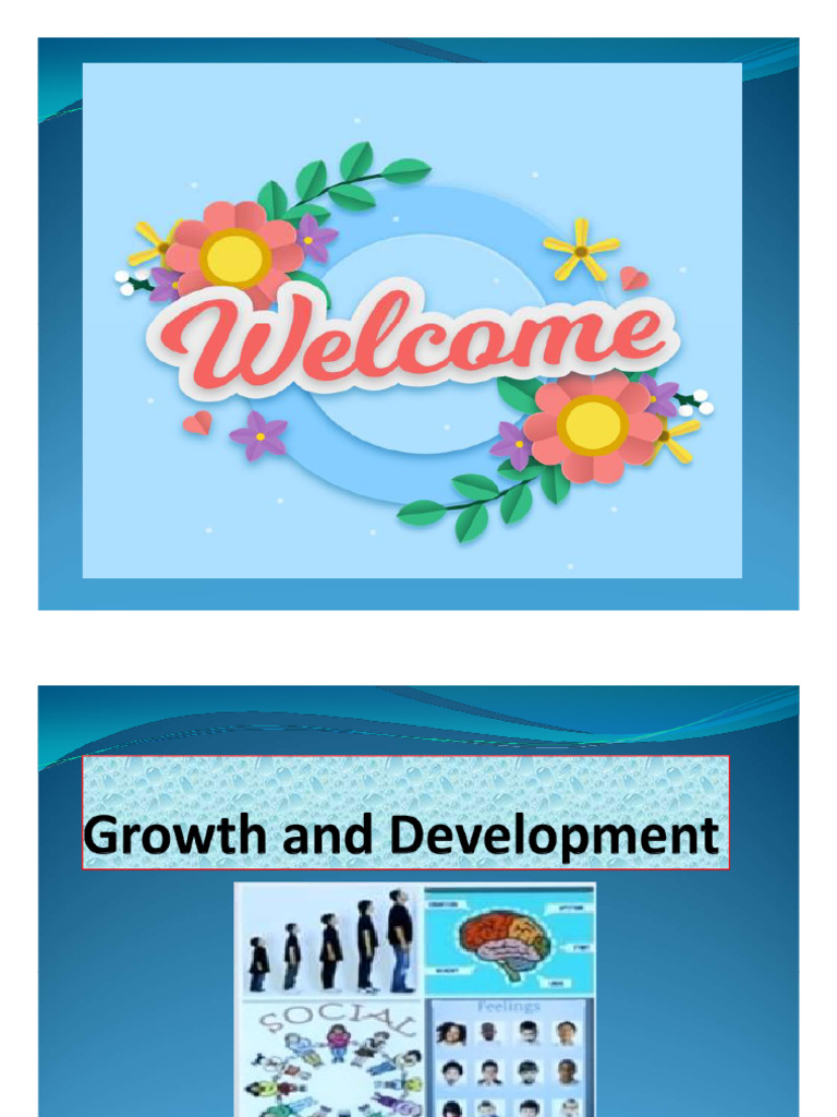 Growth & - Development | PDF | Science & Mathematics