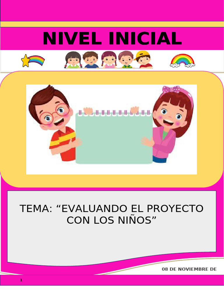 (U) 08 de Noviembre Inicial - Editorial Dionicio-1 | PDF | Evaluación | Comunicación