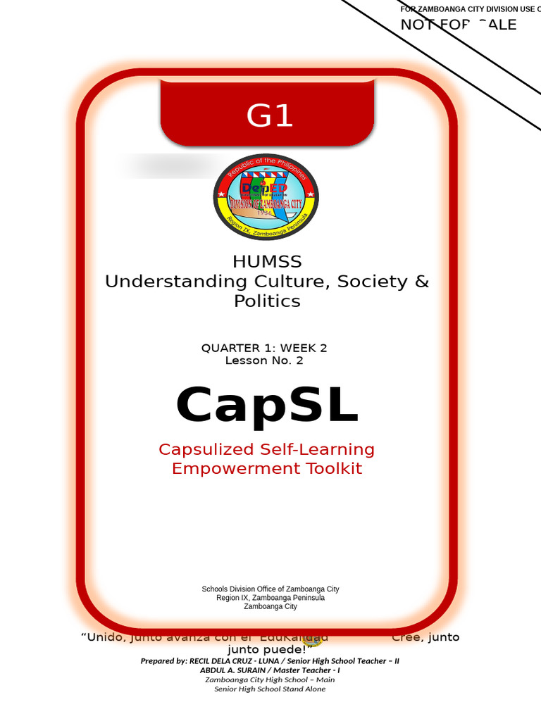 Understanding Culture Week 2 | PDF | Identity (Social Science ...