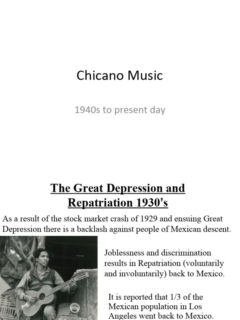 Chicano Music: History and Influence | PDF | Travel | History