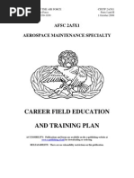 Cfetp 2 A 6 X 4 | PDF | Journeyman | United States Air Force