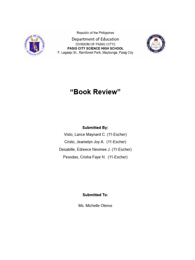 RWS Content - Book Review | PDF | Evaluation | Argument