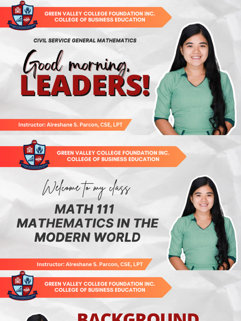 GENERAL MATHEMATICS - Civil Service | PDF | Ratio | Discrete Mathematics