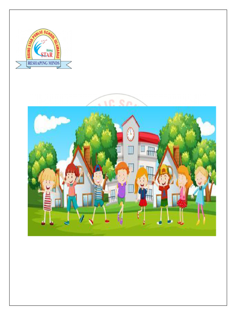 Class Nursery First Term Syallbus 2024 | PDF