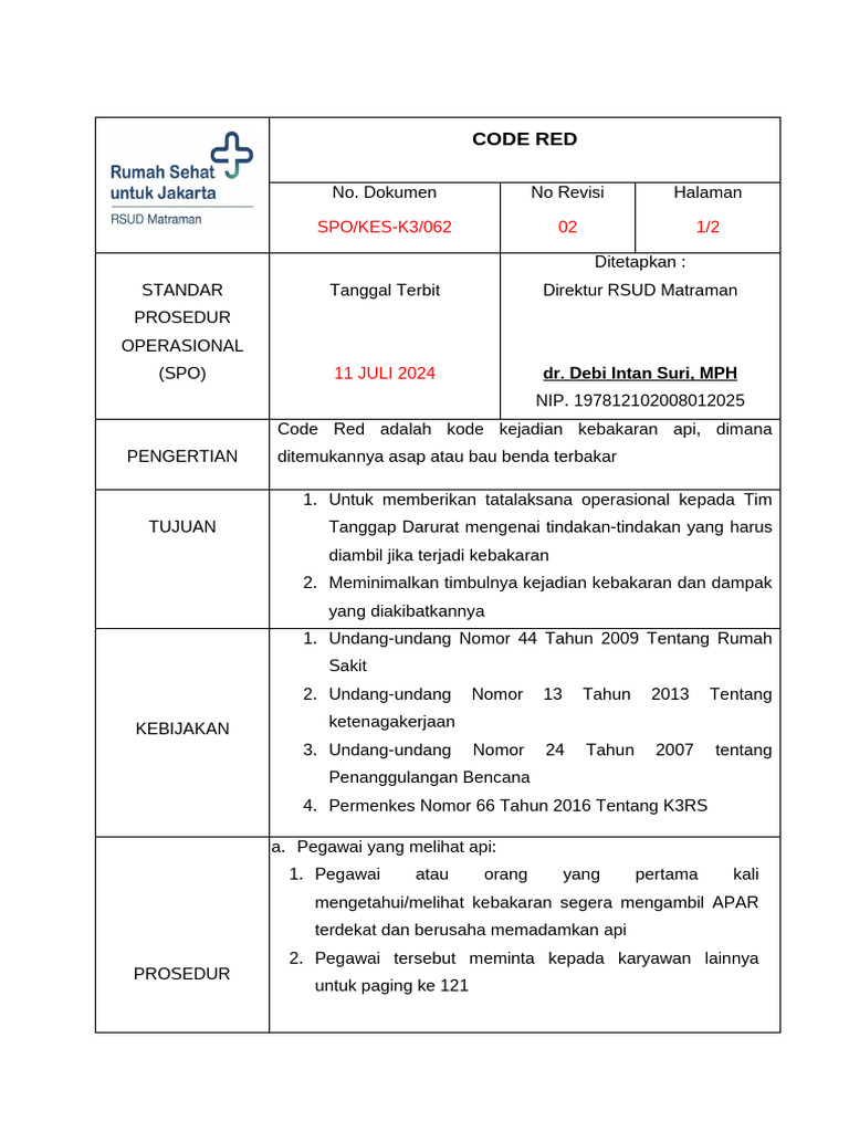 SPO Code Red 2024 | PDF