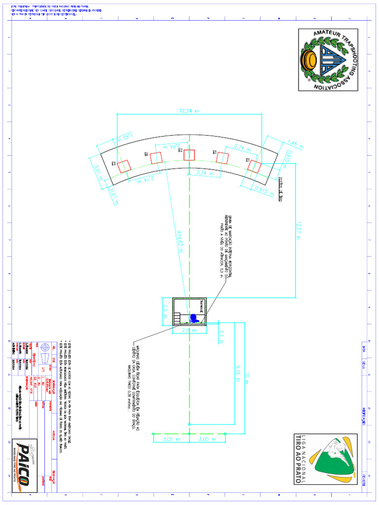 Projeto LNTP 02 Postos Tiro Superior Model | PDF