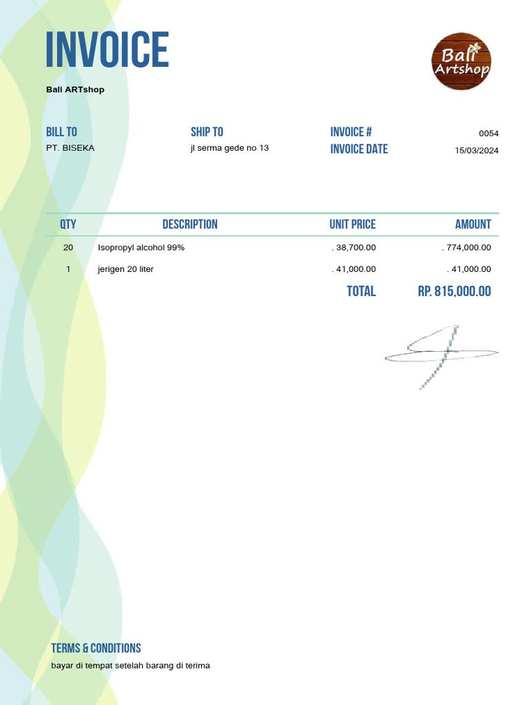 0054 PT Biseka | PDF